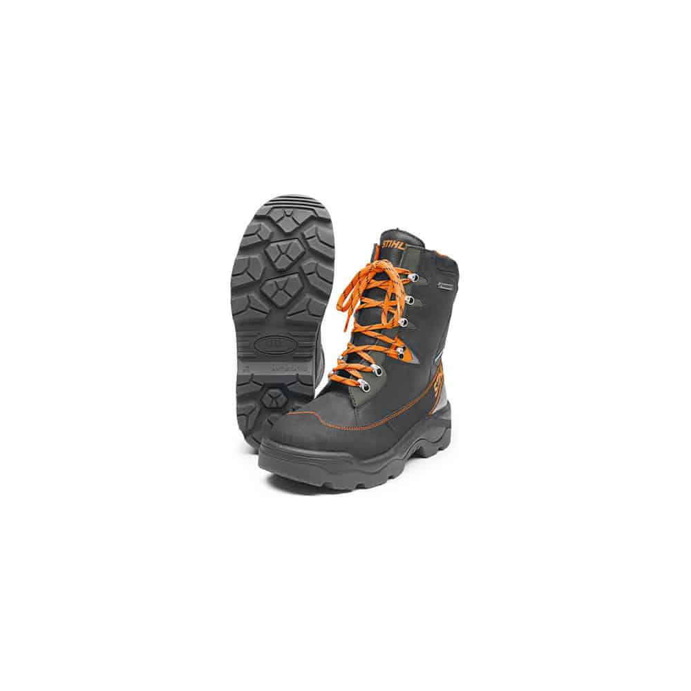 STIHL DYNAMIC RANGER GTX leather chainsaw boots - Sims Garden Machinery