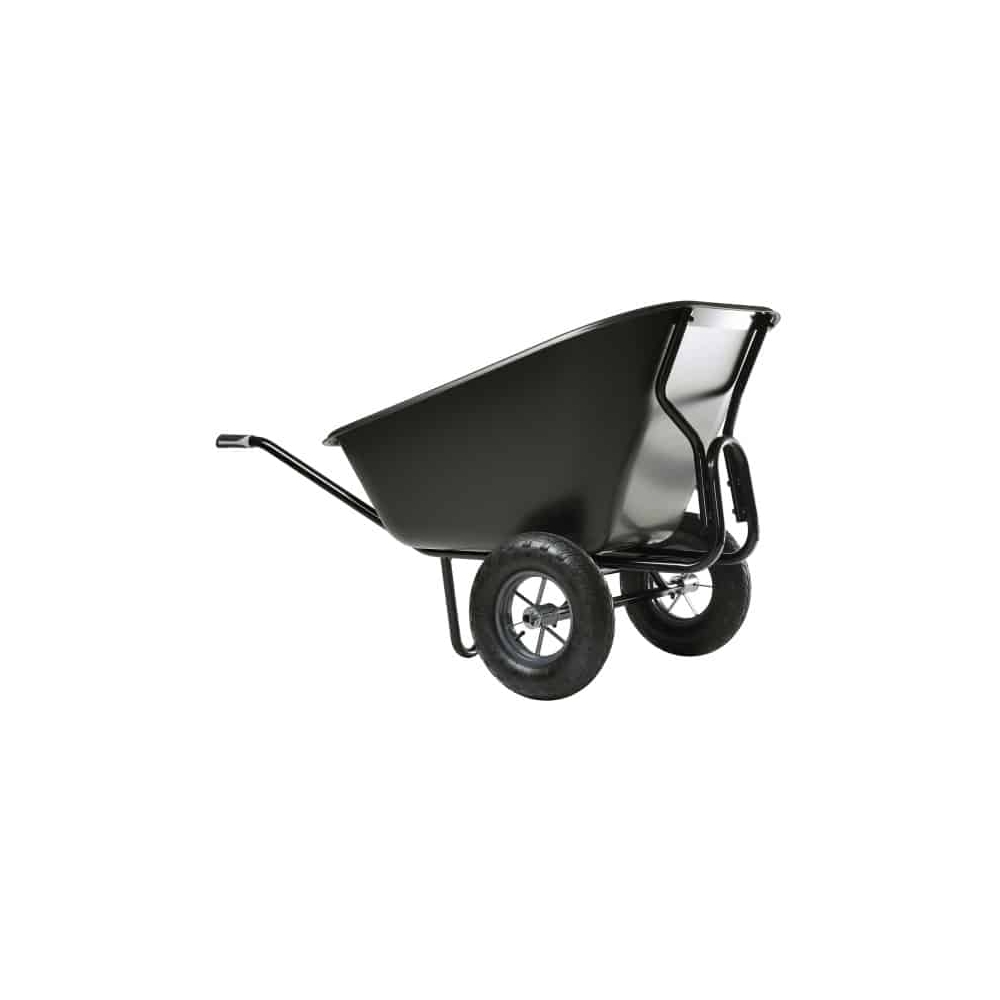Haemmerlin Colossus 300l Polypro Twin-Wheeled Wheelbarrow - Sims Garden ...